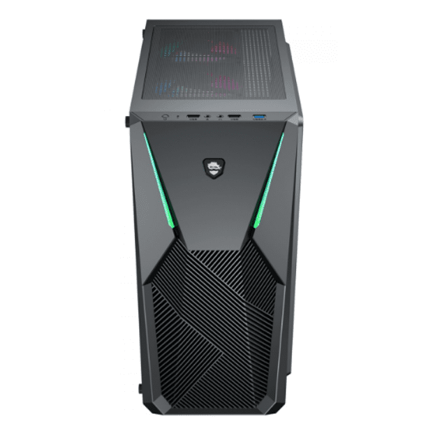 Gabinete Gamer Ninja Prime, RGB, Mid Tower, Vidro Temperado, ATX, Sem ...