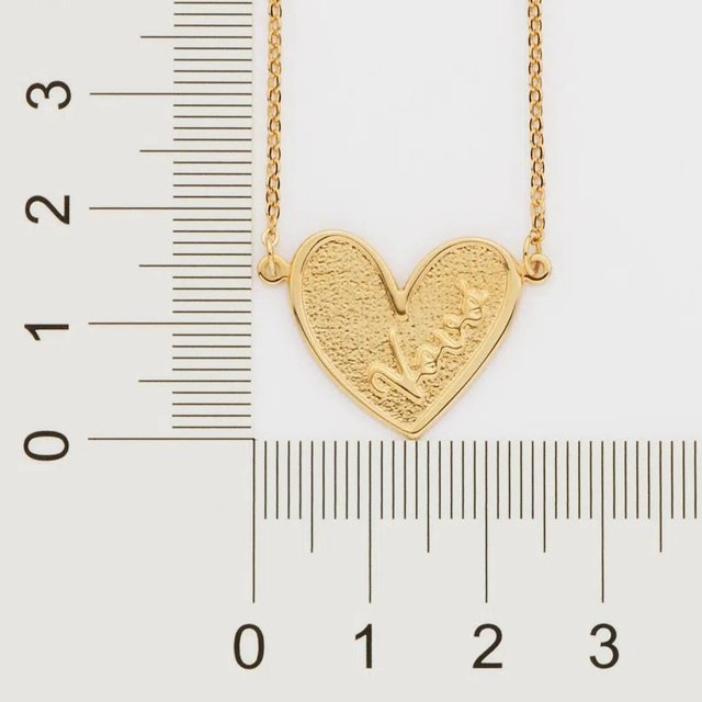 GARGANTILHA ROMMANEL ELO CADEADO COM CORAÇÃO ESCRITO VOVÓ 532429 ...