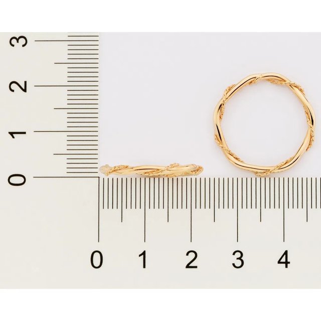 ANEL ROMMANEL SKINNY FINO DUPLO ENTRELAÇADO LISO E TORCIDO 513357 ...