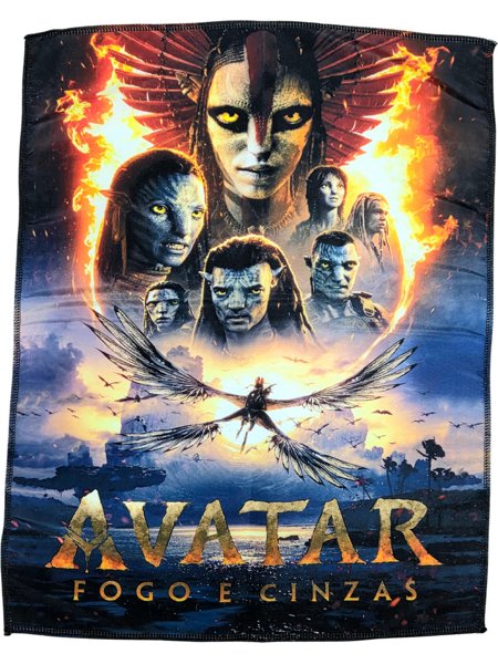 PÔSTER EM TECIDO - AVATAR: FOGO E CINZAS | Classicline - Filmes ...