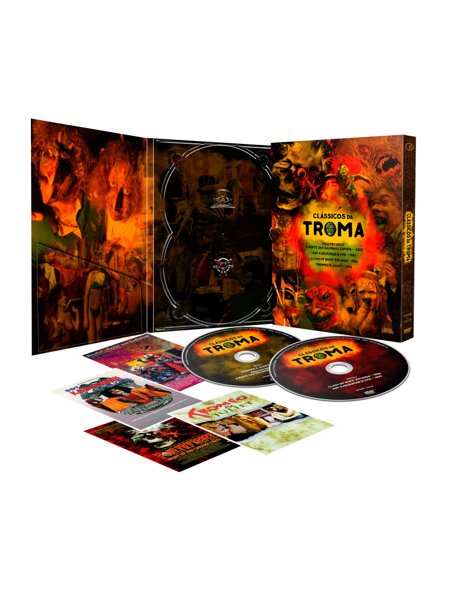 CLÁSSICOS DA TROMA - Digipack com 2 Dvds | Classicline - Filmes ...