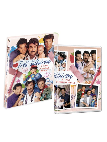 COLEÇÃO TRÊS SOLTEIRÕES (DVD com luva) - 2 filmes - entrega prevista a ...