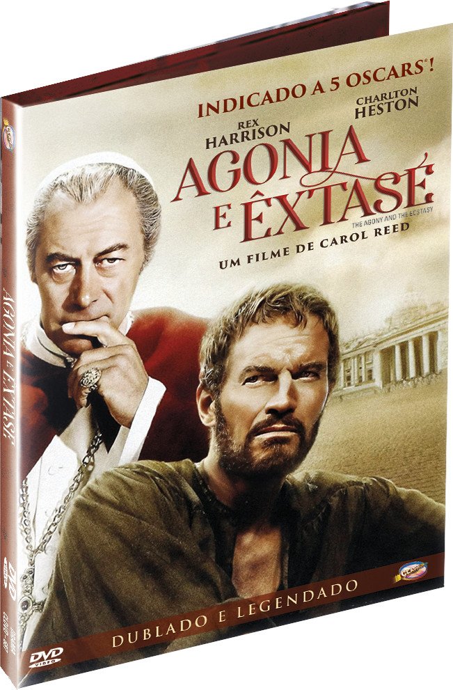 AGONIA E ÊXTASE - em Digipack | Classicline - Filmes Clássicos e ...
