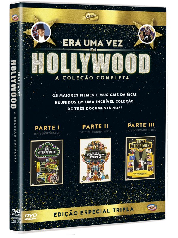 ERA UMA VEZ EM HOLLYWOOD - A Coleção Completa com 3 DVDs | Classicline ...