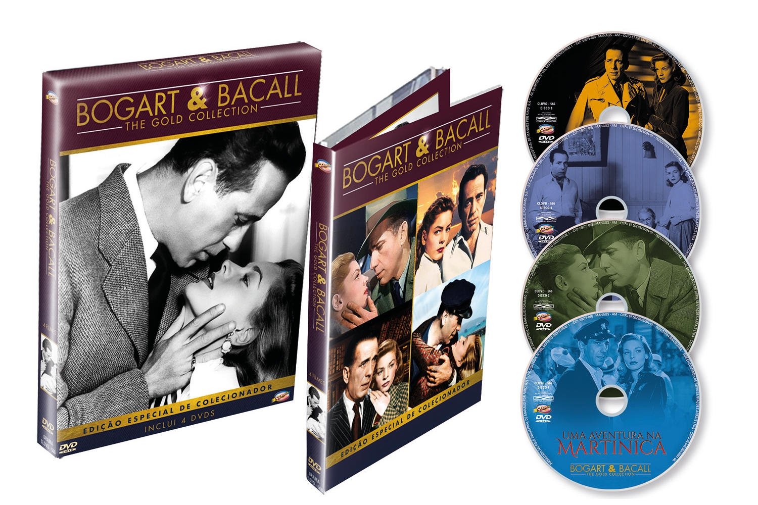 DVD - Bogart & Bacall - The Gold Collection | Classicline