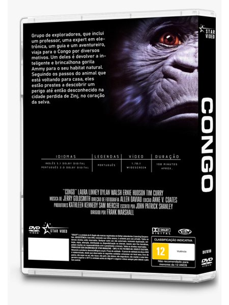 CONGO | Classicline - Filmes Clássicos e Edições Especiais em DVD e Blu-ray