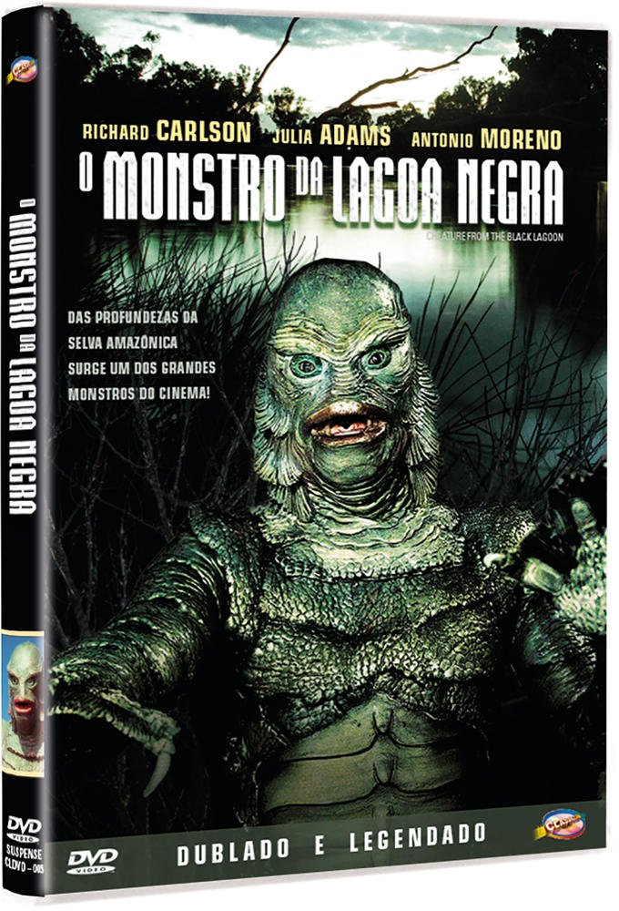 DVD - O Monstro Da Lagoa Negra | Classicline - Filmes Clássicos e ...
