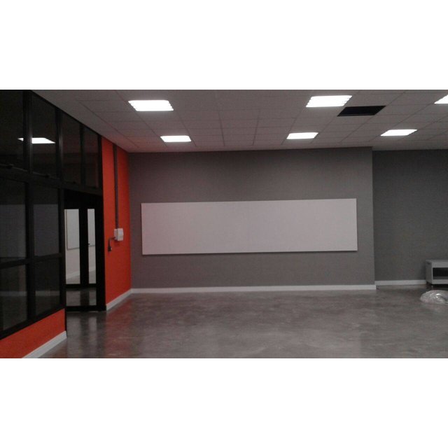 Quadro Branco Liso - Branco Cristalo - Acabamento Fitado 1mm | Lousatec