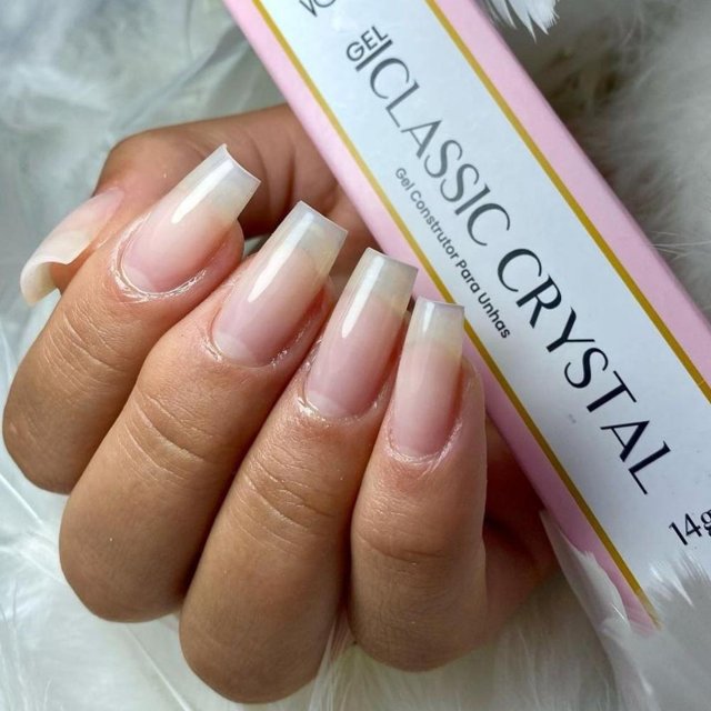 Gel Classic Crystal Vòlia (24g) - Construtor, Versátil e Autonivelante ...