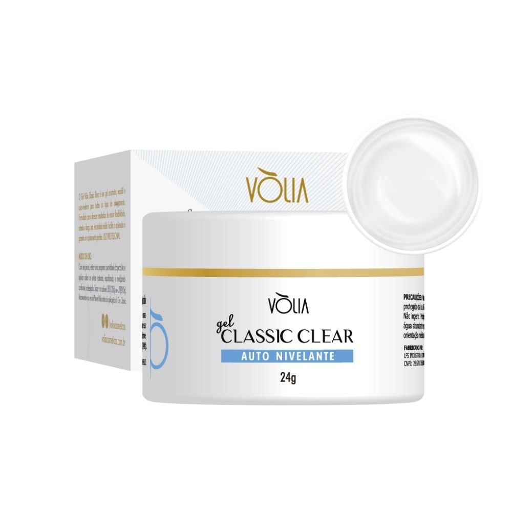 Gel Classic Clear Vòlia (24g) | Mavana Cosméticos