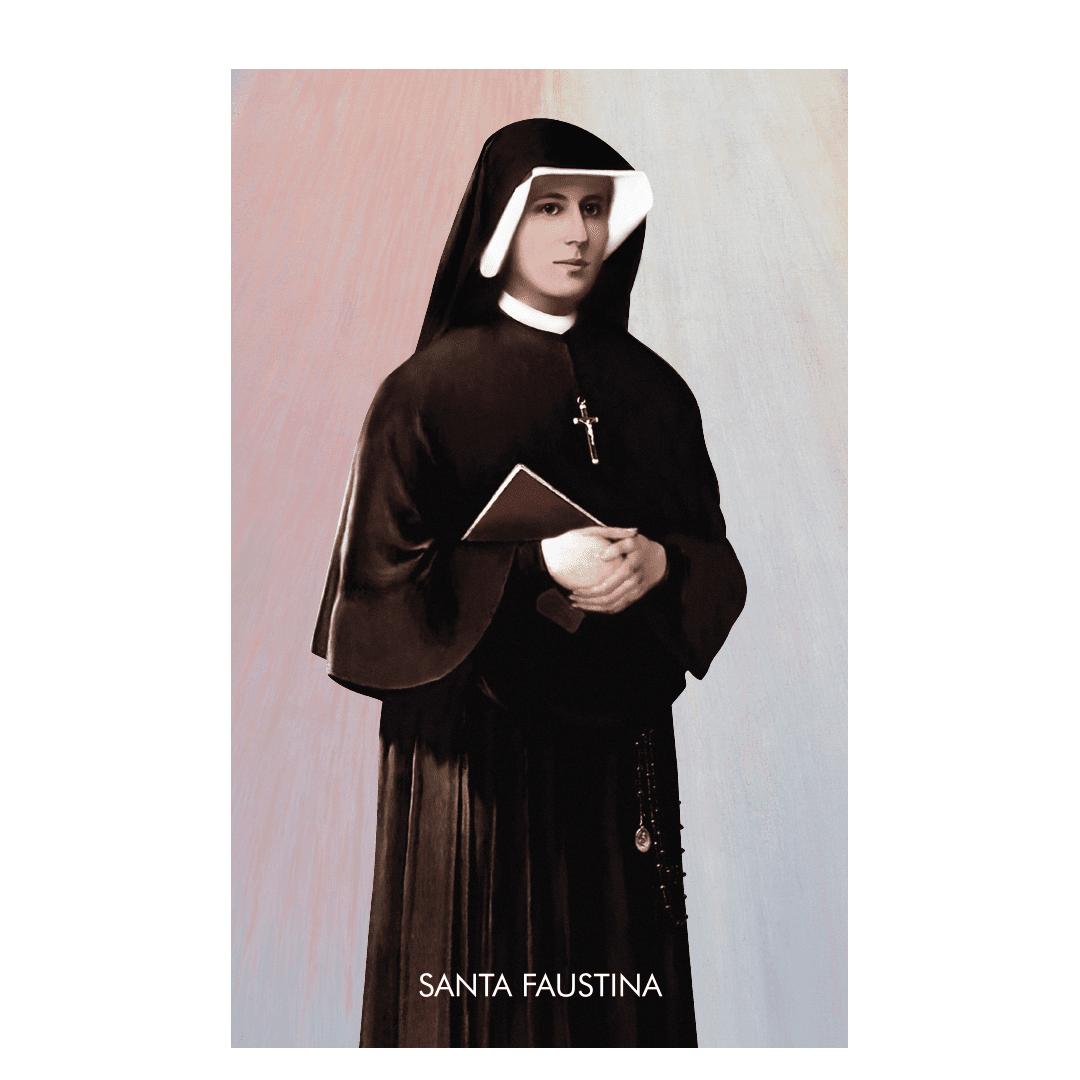 Pôster Santa Faustina | Editora Divina Misericórdia