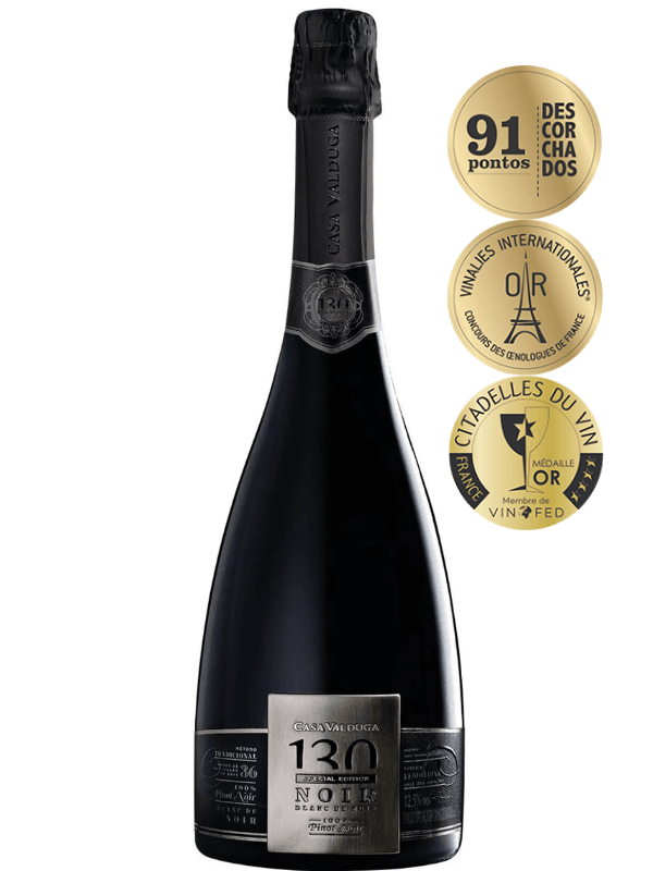 Espumante Casa Valduga 130 Brut Blanc de Noir 750ml | Sommelier