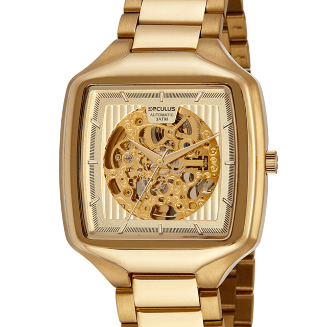 Relógio Masculino Seculus Automatic Dourado 44110Gpsvda1 | La Partier