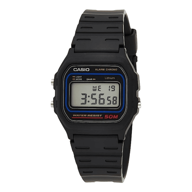 Relógio Masculino Casio Digital Preto W-59-1Vq | La Partier