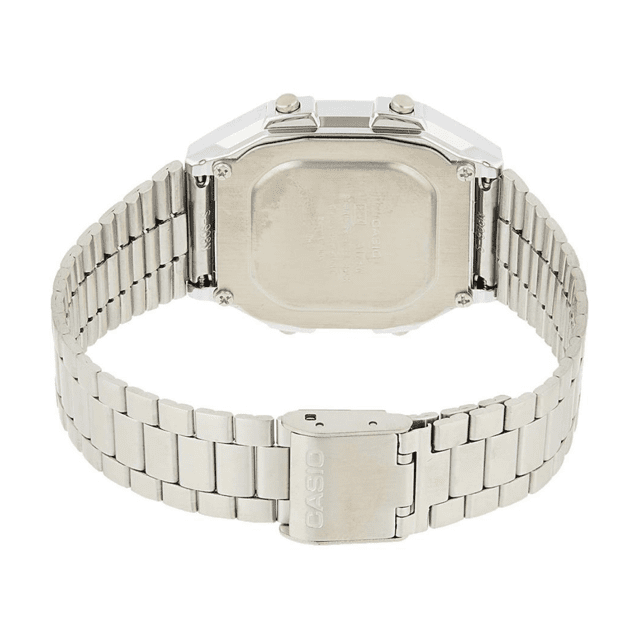 Relógio Masculino Casio Vintage Prateado À Prova D'Água 30M A178Wa-1Adf | La Partier