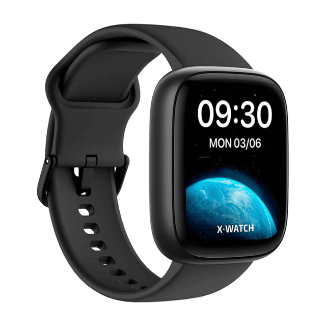 Relógio Smartwatch X-Watch Preto Unissex XSWUQPI001 PXPX | La Partier