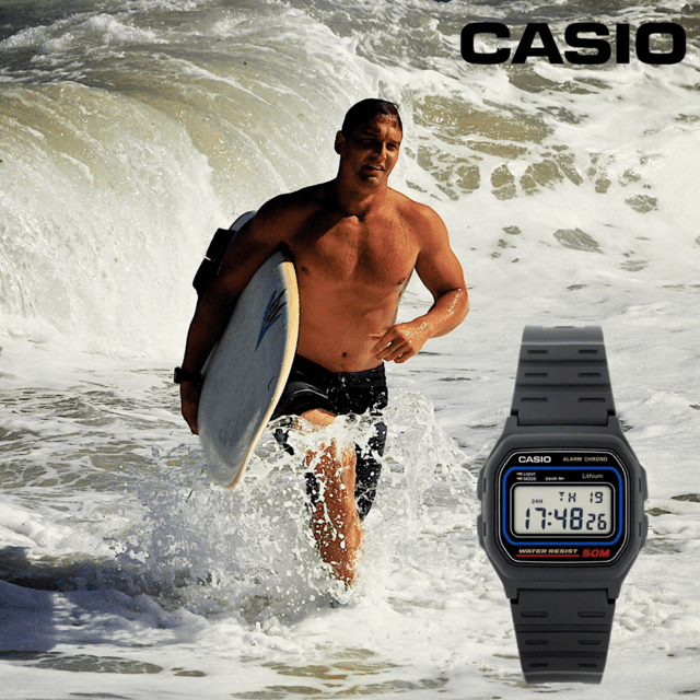 Relógio Masculino Casio Digital Preto W-59-1Vq | La Partier