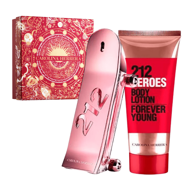 Kit Perfume Feminino 212 Heroes For Her Carolina Herrera Edp 80 Ml ...
