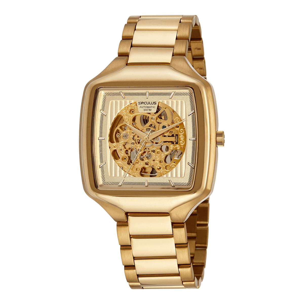 Relógio Masculino Seculus Automatic Dourado 44110Gpsvda1 | La Partier