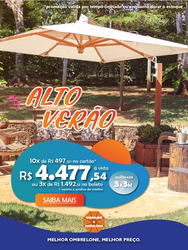 Ombrelone&Ombrelones | Ombrelones em diversas cores e tamanhos