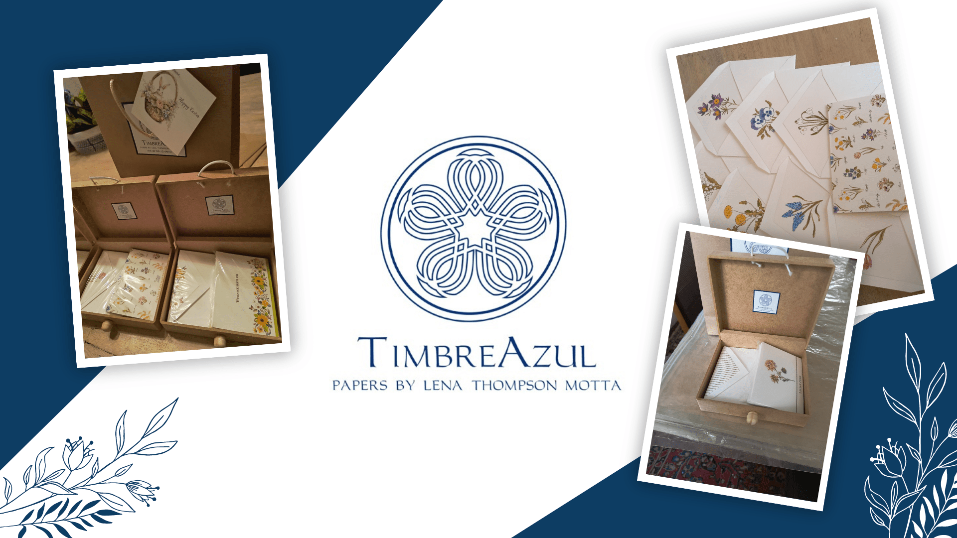 Timbre Azul | Papers Design