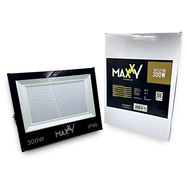 Refletor Super Led 300w Branco Frio 6500k Bivolt | LED RS