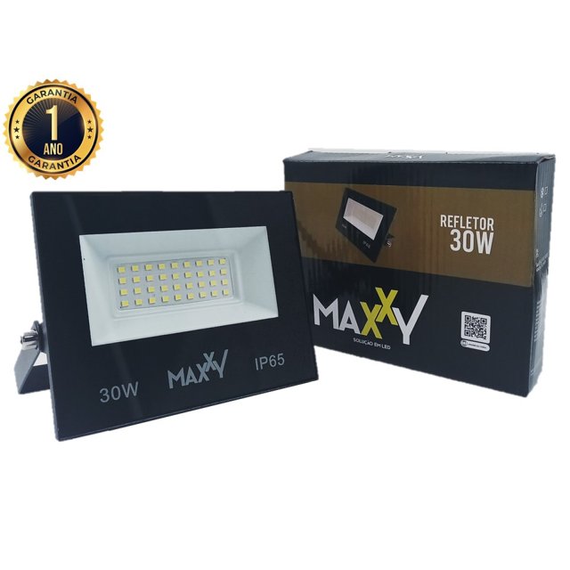 Refletor Super Led 30w Branco Frio 6500k Bivolt | LED RS