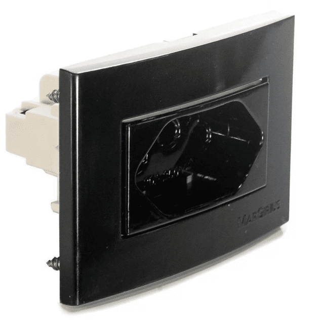 Conjunto Tomada 2P+T 20A 250V Sleek Margirius | LED RS