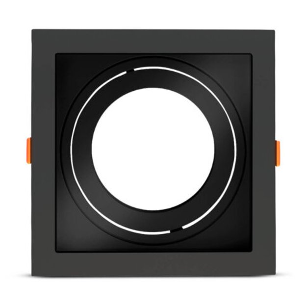 Spot Recuado PAR30 Quadrado Preto | LED RS