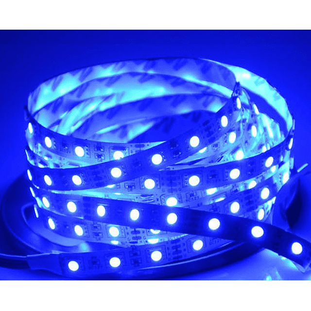 Fita Led Azul 60 Leds/M 5050 5 metros IP20 | LED RS
