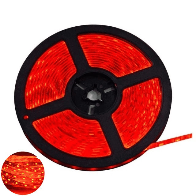 Fita Led Vermelha 60 Leds/M 5050 5 metros IP20 | LED RS