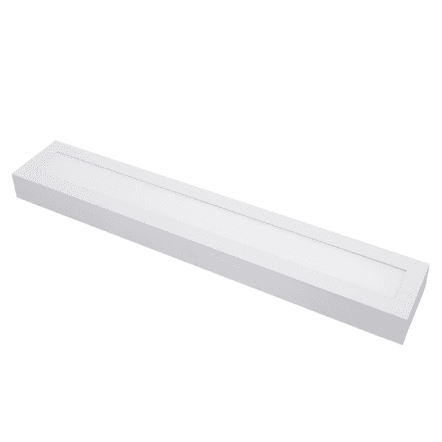 Plafon Led Retangular de Sobrepor 18w 10x60cm | LED RS