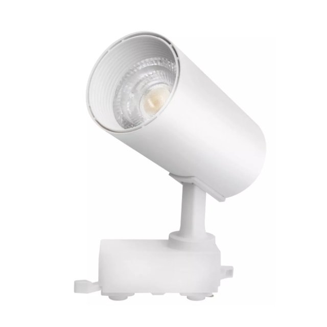 Spot para Trilho Eletrificado 30w Branco Frio Acabamento Branco | LED RS