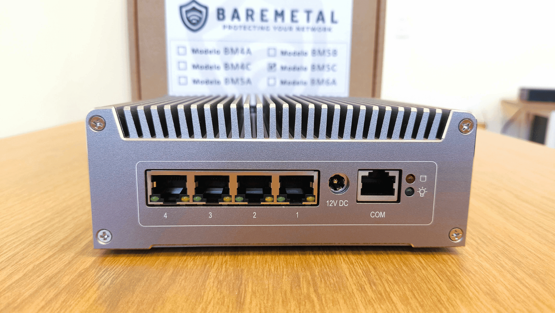 Appliance Firewall OPNsense com AES-NI BM5C+ Extreme 4 Portas Gigabit ...