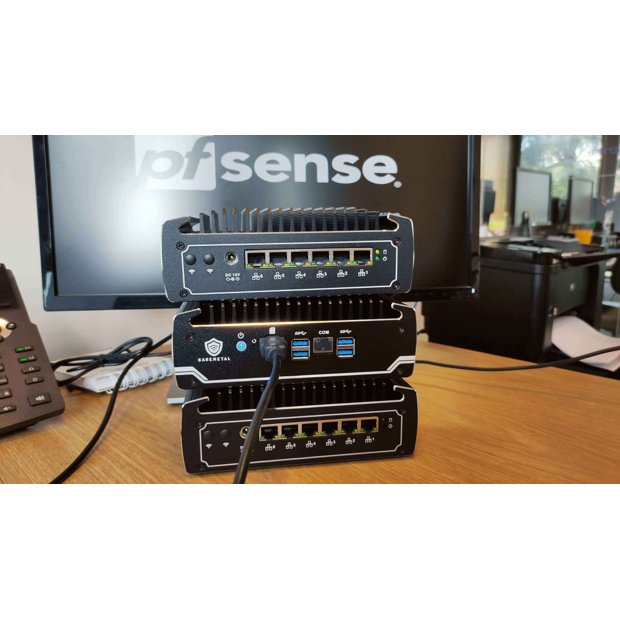 Appliance Firewall pfSense com suporte AES-NI BM6A+ PLUS 6 Portas ...