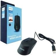 Mouse USB Philips 3 Botões M204 | Supremo Informática