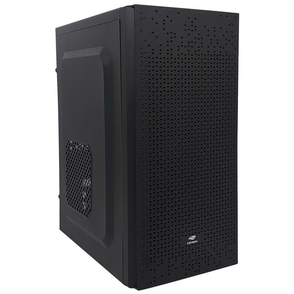Gabinete Office C3Tech, Mid Tower, Micro ATX, USB 2.0, Preto - MT-29BK ...
