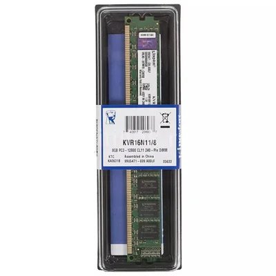 Memória Kingston UDIMM, 8GB, 12800MHz, DDR3, Para Desktop | Supremo Informática