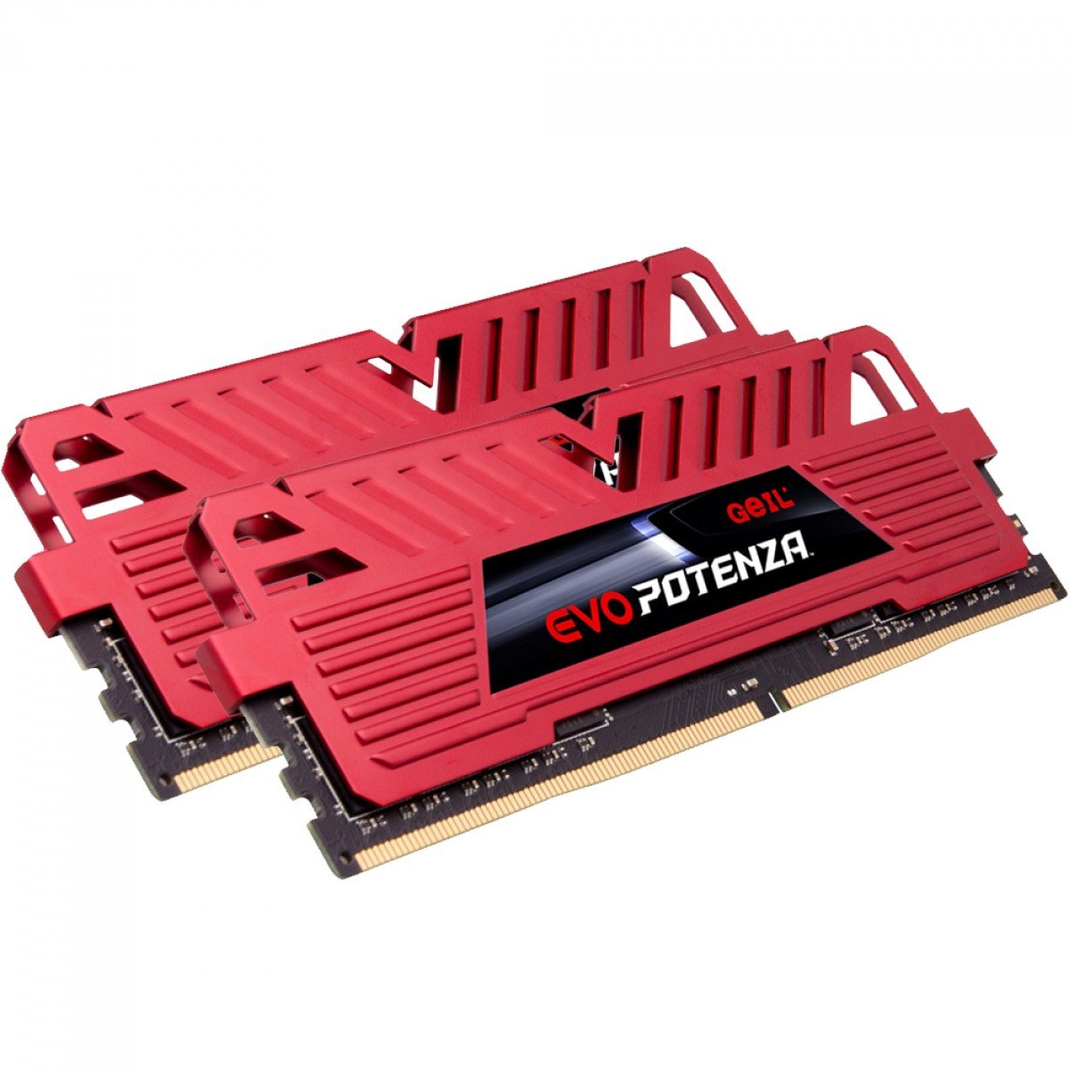 Memória Ddr4 Geil Evo Potenza 8gb 1x8gb 2666mhz Red Supremo