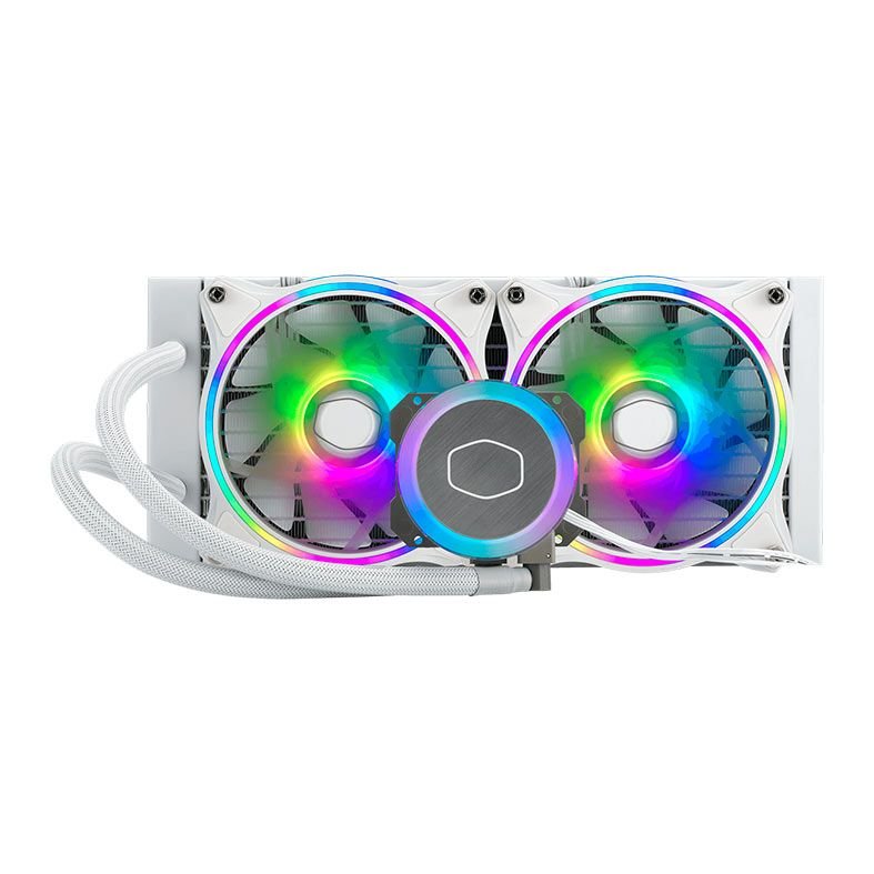 Water Cooler Cooler Master MasterLiquid ML240 Illusion White Edition ...