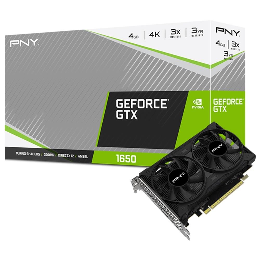 Placa de Vídeo GTX 1650 PNY NVIDIA GeForce, 4GB, GDDR6 | Supremo ...
