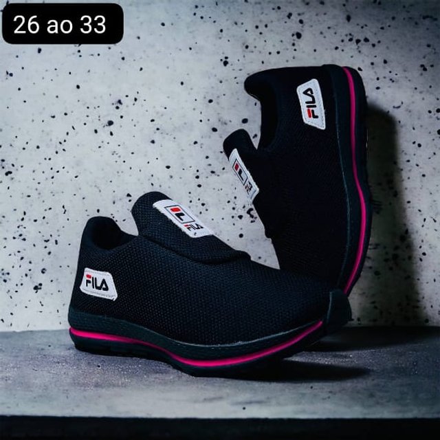 FILA ROSA INFANTIL | Wolf Premium