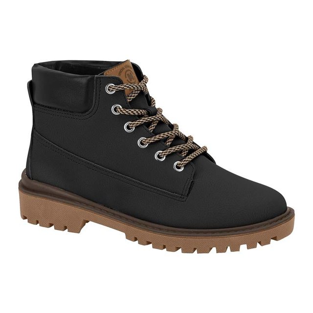 BOTA MOLEQUINHO PRETO/ MARRON | Wolf Premium