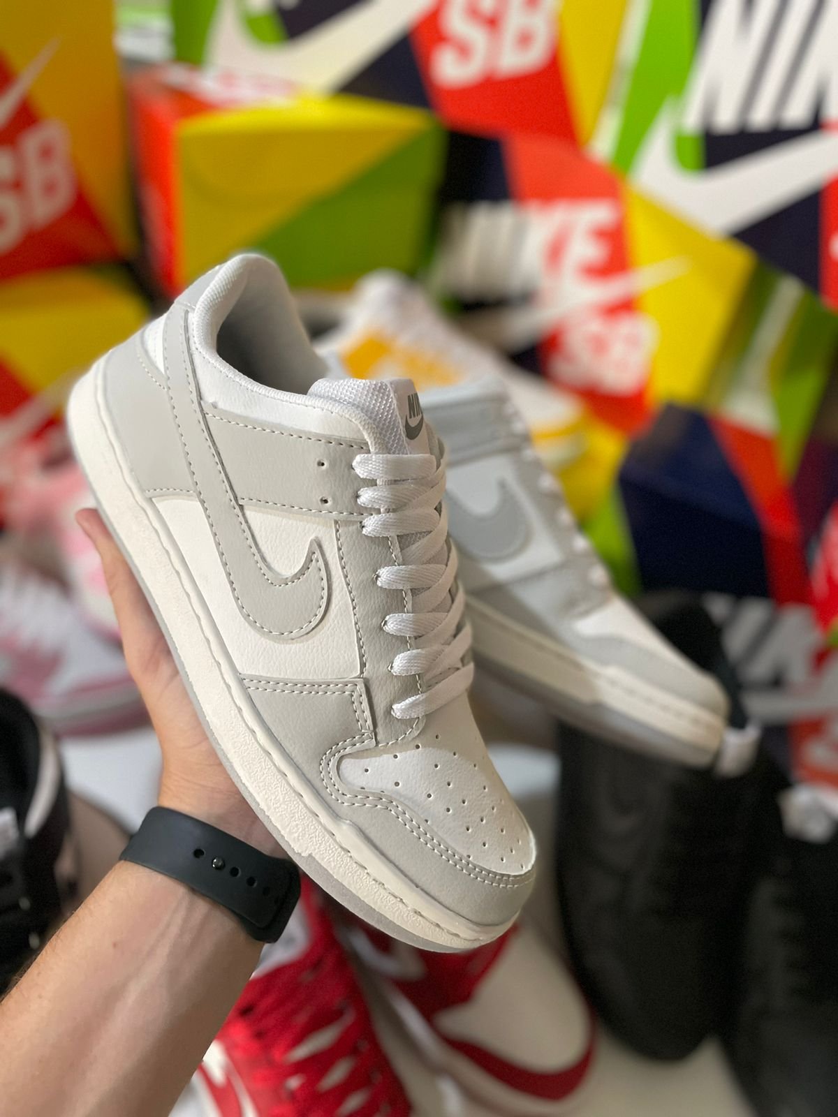 DUNK LOW SB CINZA | Wolf Premium