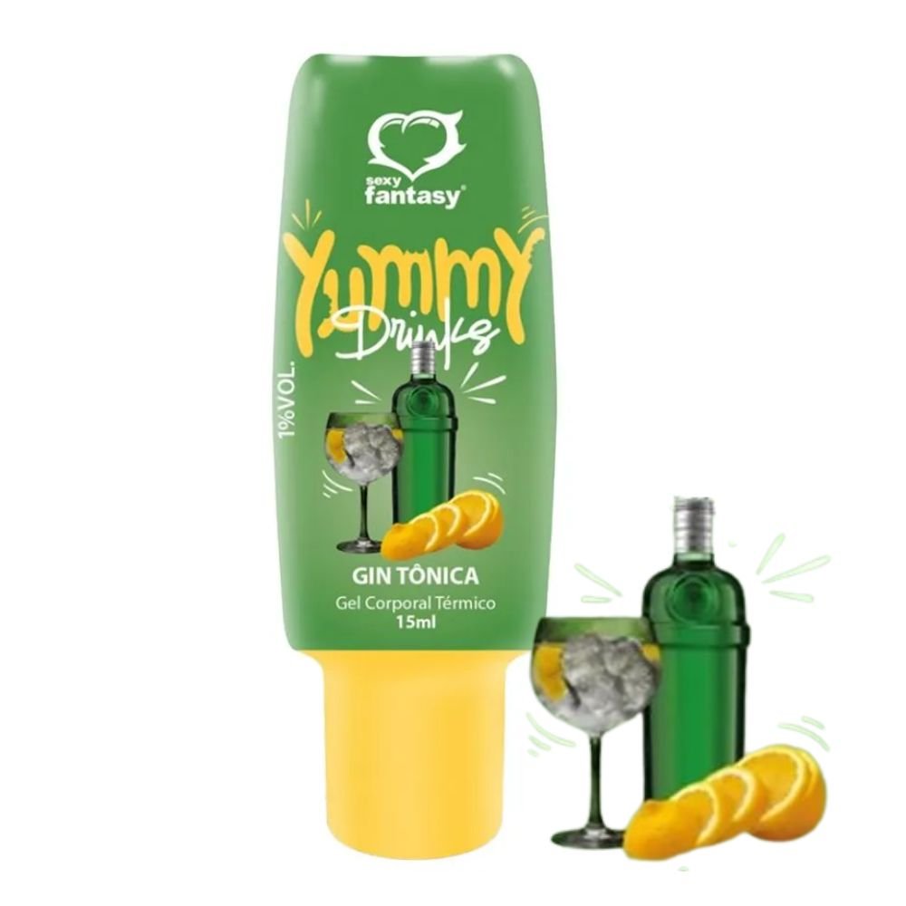 Compre Gel para Sexo Oral Yummy Gin Tônica | Hot Sex Shop