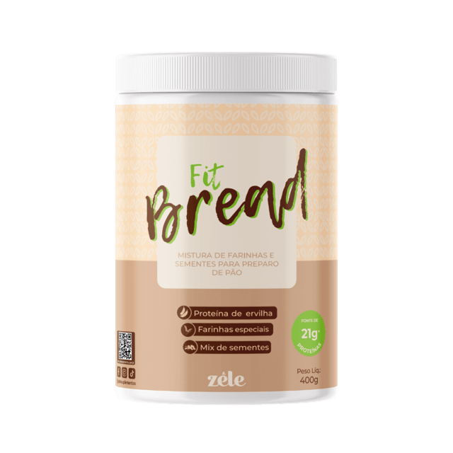 Pão de Sementes - Fit Bread | Zele Suplementos Funcionais