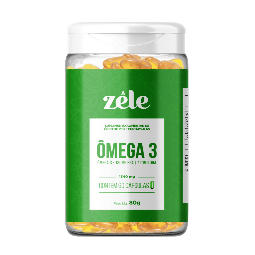 Ômega 3 – Óleo de Peixe | Zele Suplementos Funcionais