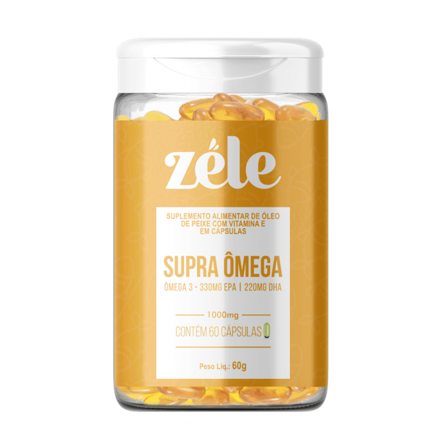 Supra Ômega 3 – Óleo de Peixe | Zele Suplementos Funcionais