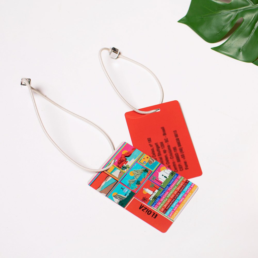 Tag Identificador de Mala Personalizado Litorei | Inspira ...