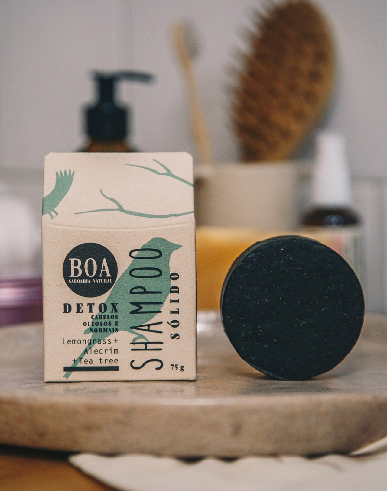 Shampoo em barra Detox | Boa Biocosmetics